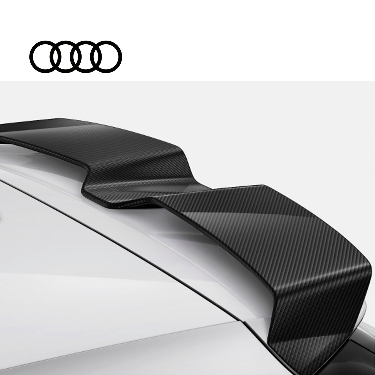 [Pre-Order] Audi A3 Sportback Carbon Spoiler Package — Audi Flagship Store