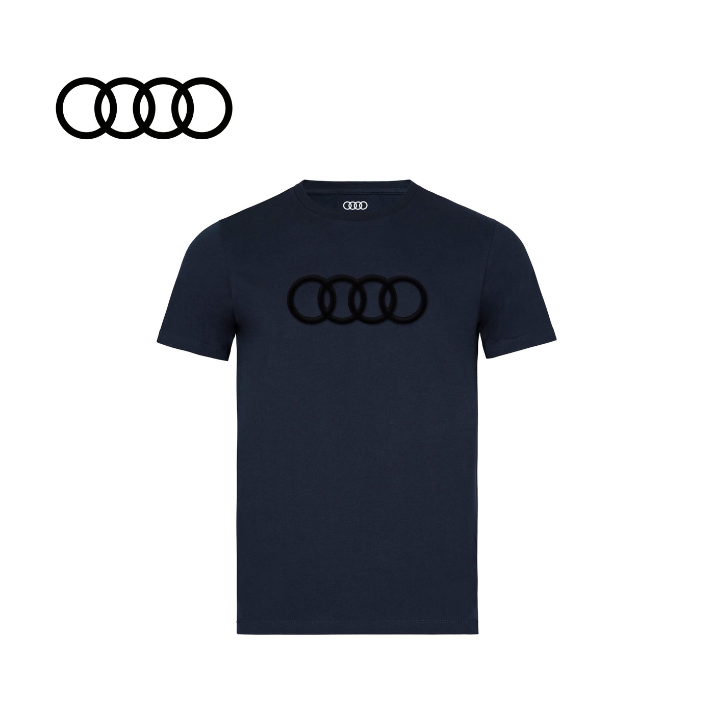 Audi Rings T-shirt, Dark Blue — Audi Flagship Store