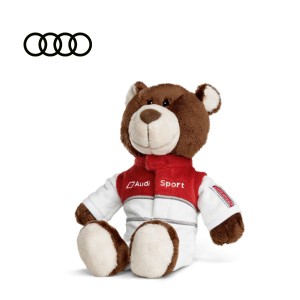 Audi Motorsport Bear 20cm — Audi Flagship Store