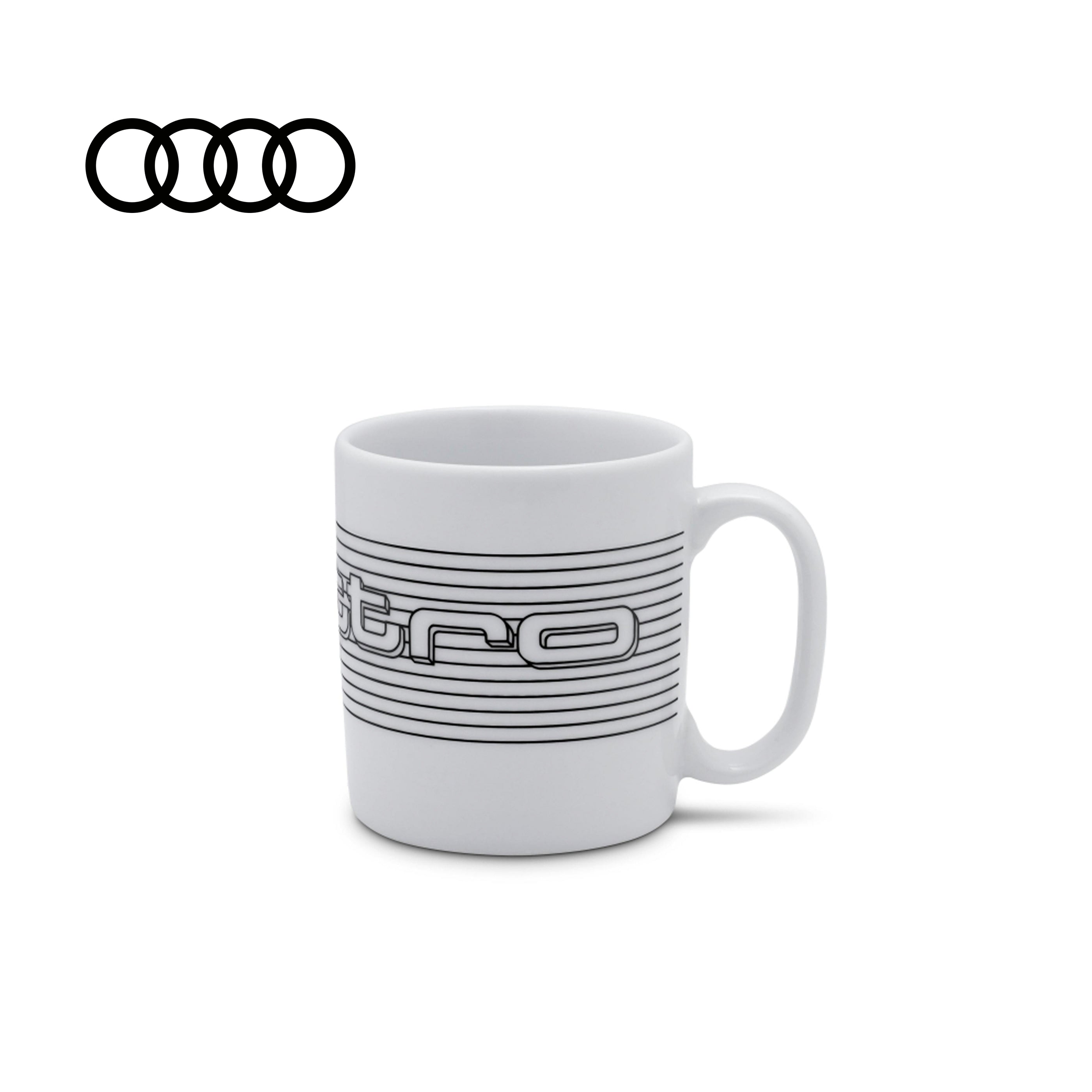 quattro mug white — Audi Flagship Store